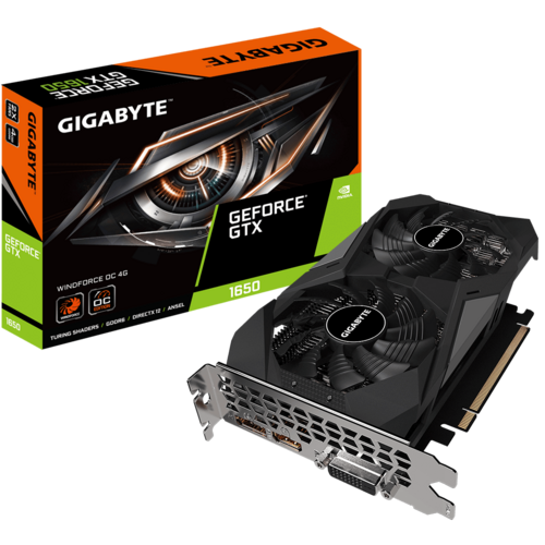 GIGABYTE nVidia GeForce GTX 1650 WINDFORCE 4GB