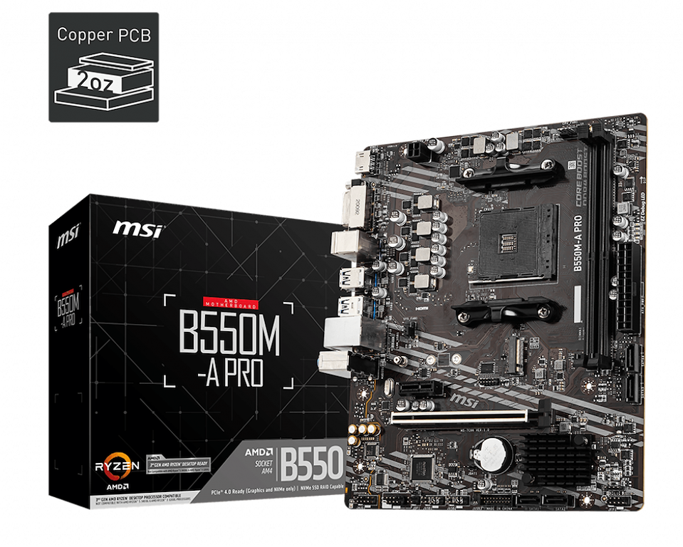 MSI B550M-A Pro