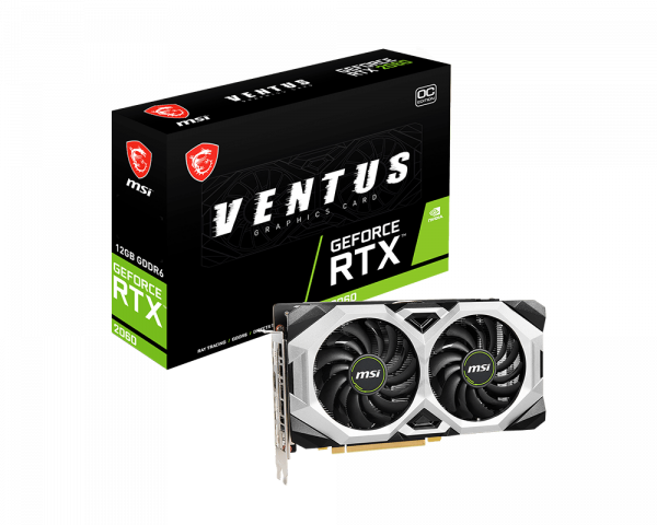 MSI nVidia GeForce RTX 2060 12GB VENTUS OC