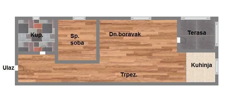 Prodaja, stan, 42m2, Adice, Novi Sad, Novi Sad