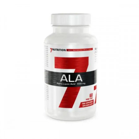 7NUTRITION ALA 600MG ALFALIPOINSKA KISELINA 60 KAPSULA