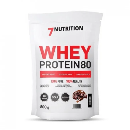 7NUTRITION WHEY PROTEIN 80 CHOCOLATE 500G