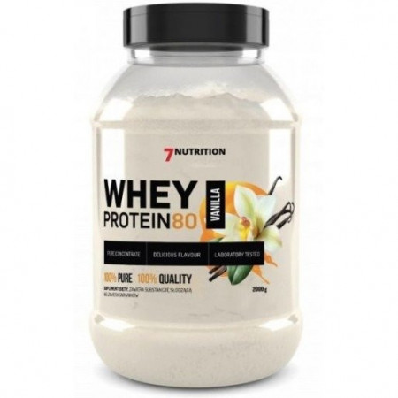 7NUTRITION WHEY PROTEIN 80 VANILA 2000G