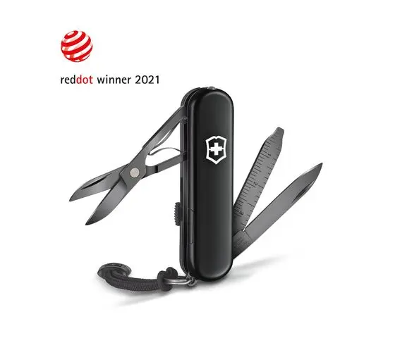 Victorinox preklopni nož privezak 06226.T31P Classic Signature Onyx Black