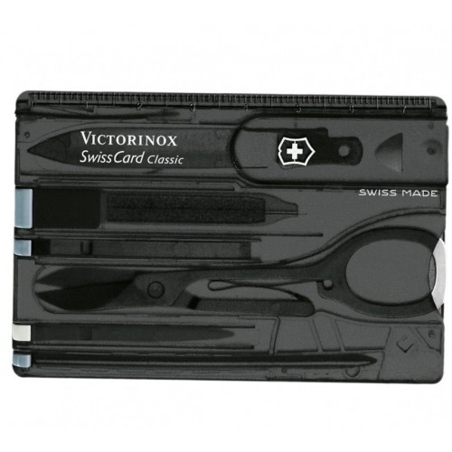 Victorinox Swisscard Black Translucent 07133.T3