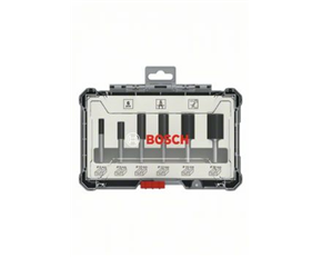 BOSCH Bosch router bit set 6pcs 6mm