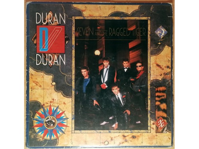 LP DURAN DURAN - Seven And The Ragged Tiger (1984) VG