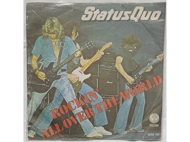 STATUS  QUO - ROCKIN`ALL OVER THE WORLD