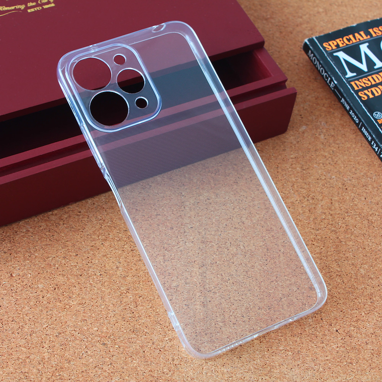 Maska silikonska Ultra Thin za Xiaomi Redmi 12 transparent