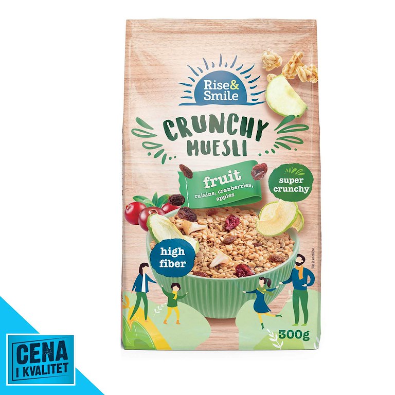 K plus crunchy multifruit 300g k plus r&s