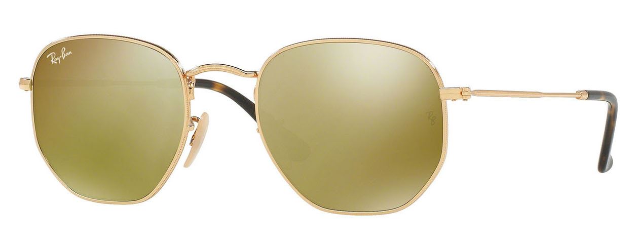 RAY-BAN Sunčane naočare RB3548N 001/93 51/54 Hexagonal