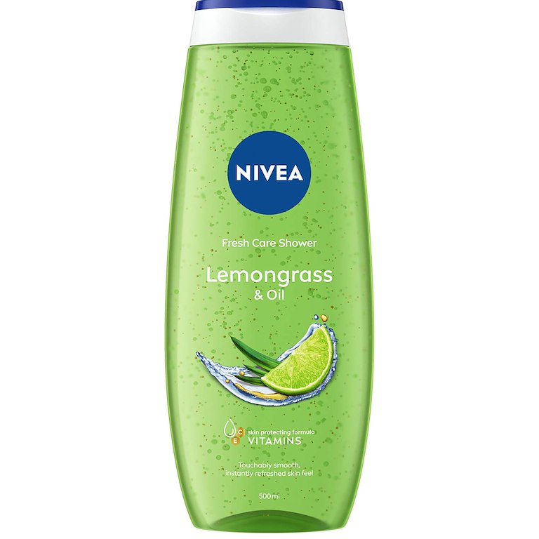 Nivea gel tuš lemongrass & oil 500ml nivea