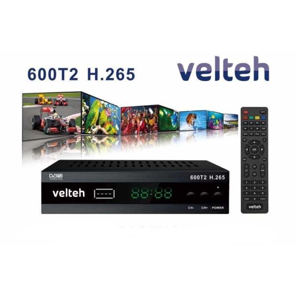 VELTEH Set top box, 600T2, H.265