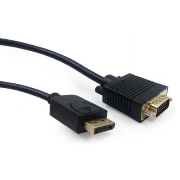 GEMBIRD CCP-DPM-VGAM-6 DisplayPort to VGA adapter cable, black, 1.8 m