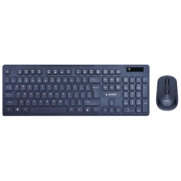 GEMBIRD KBS-WCH-03 tastatura US + bezicni mis USB, US layout