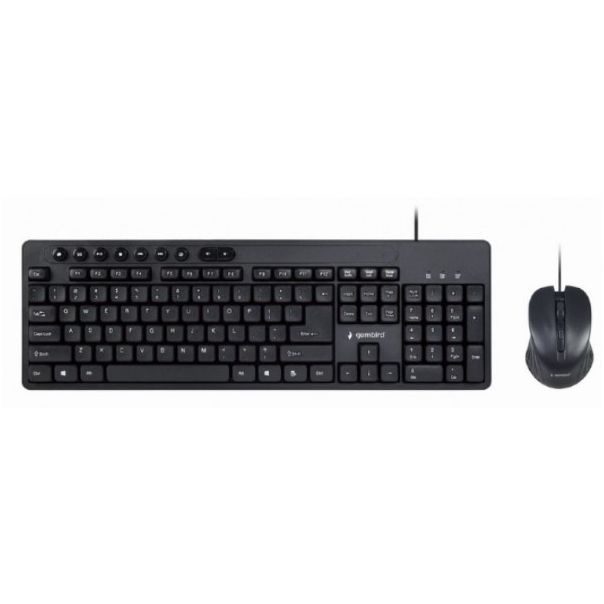 GEMBIRD KBS-UM-04 Multimedia set mis + tastatura crni US layout