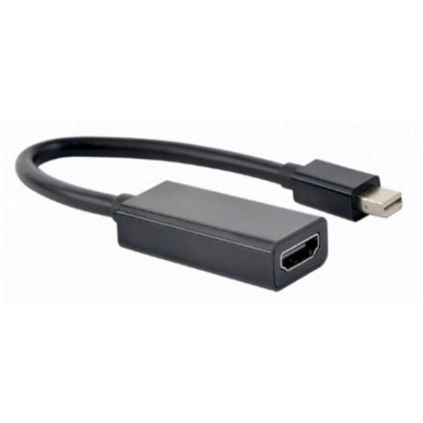 GEMBIRD A-mDPM-HDMIF4K-01 4K Mini DisplayPort to HDMI adapter cable, black