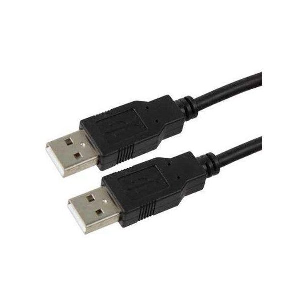 GEMBIRD CCP-USB2-AMAM-6 USB 2.0 Cable A Male - A Male Round 1.80 m Black