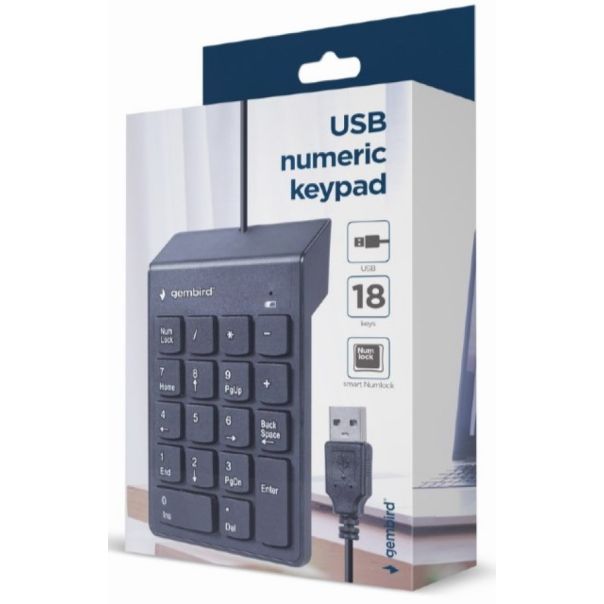 GEMBIRD KPD-U-03 numericka tastatura USB