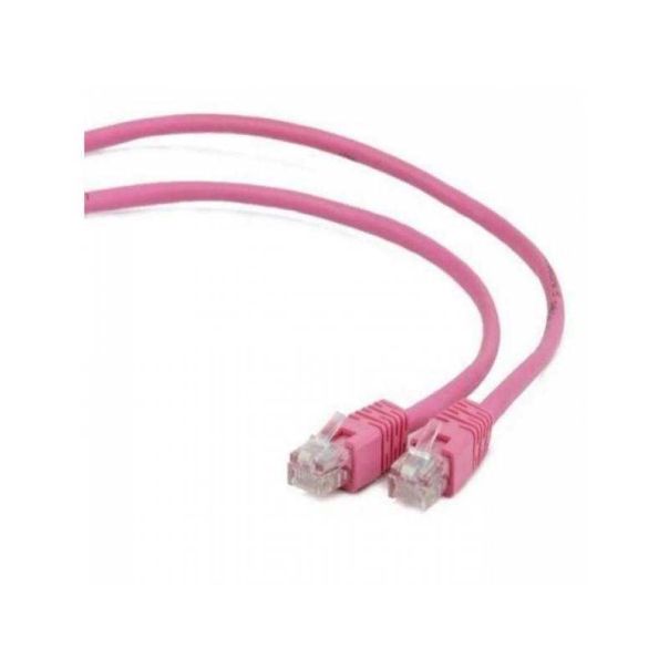 GEMBIRD PP12-5M/RO Mrezni kabl, CAT5e UTP Patch cord 5m pink