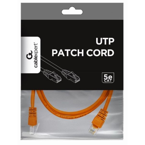 GEMBIRD PP12-2M/O Mrezni kabl, CAT5e UTP Patch cord 2m orange