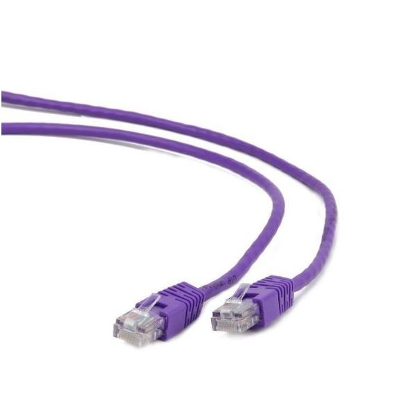 GEMBIRD PP12-0.25M/V Mrezni kabl, CAT5e UTP Patch cord 0.25m violet