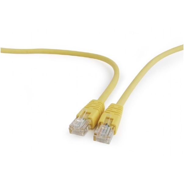 GEMBIRD PP12-5M/Y Mrezni kabl, CAT5e UTP Patch cord 5m yellow