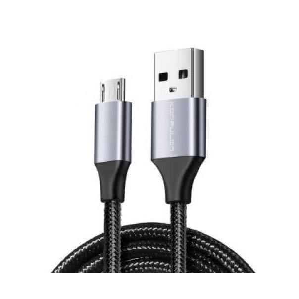 KONFULON Kabl USB Micro, DC32C, 3A, 1m, crna