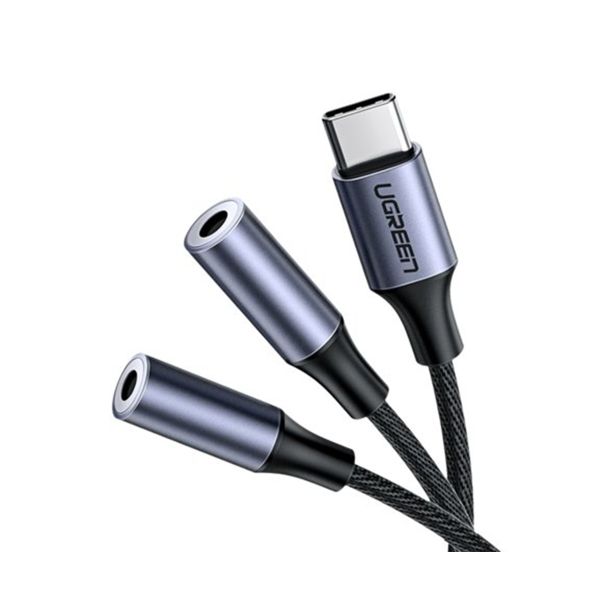 UGREEN Kabl USB-C na 2x Audio 3.5mm, 25cm