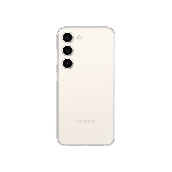 SAMSUNG kožna maska S23, providna