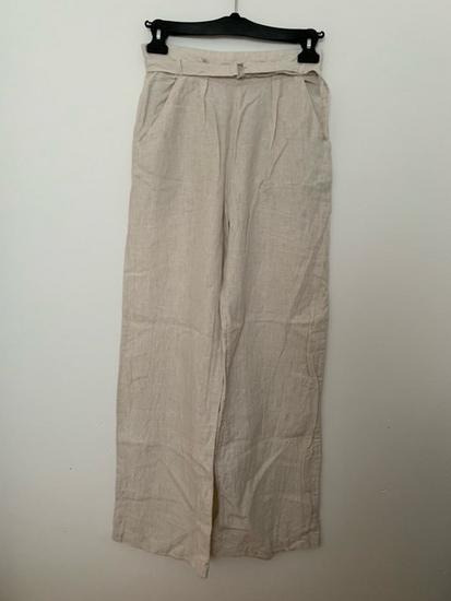 Mango lanene pantalone