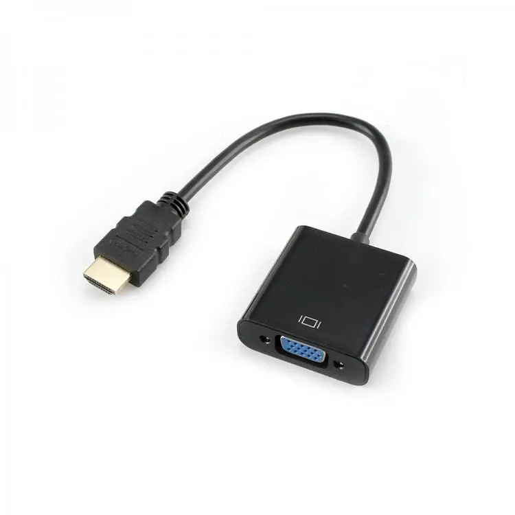 S BOX AD.HDMI-VGA adapter za video kablove HDMI tip A (Standardni) VGA (D-Sub) Crno