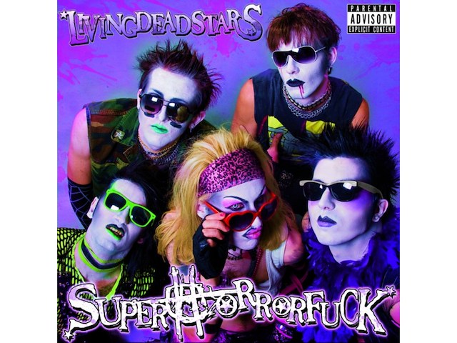 SUPERHORRORFUCK - Livingdeadstars CD u Foliji