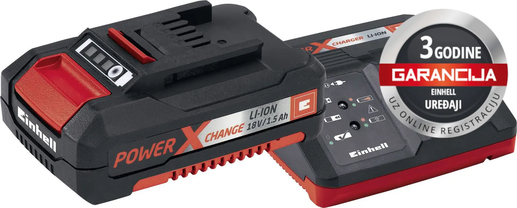 EINHELL PXC Starter set Power-X-Change 18V 1,5Ah