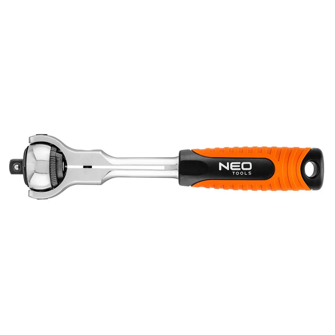 NEO TOOLS Ručka sa čegrtaljkom 3/8" 360° sa 72 zuba 08-543