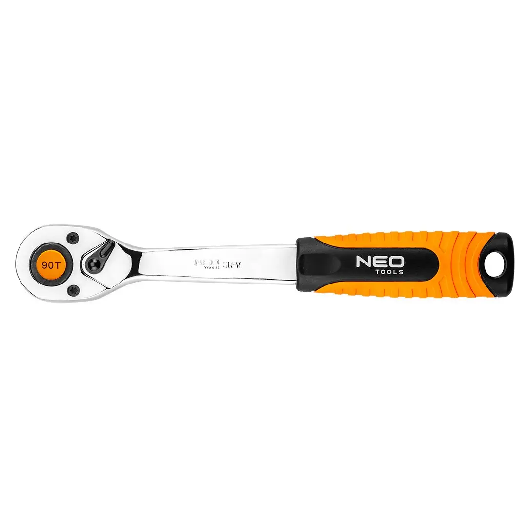 NEO TOOLS Ručka sa čegrtaljkom 3/8" 90 zuba 08-533