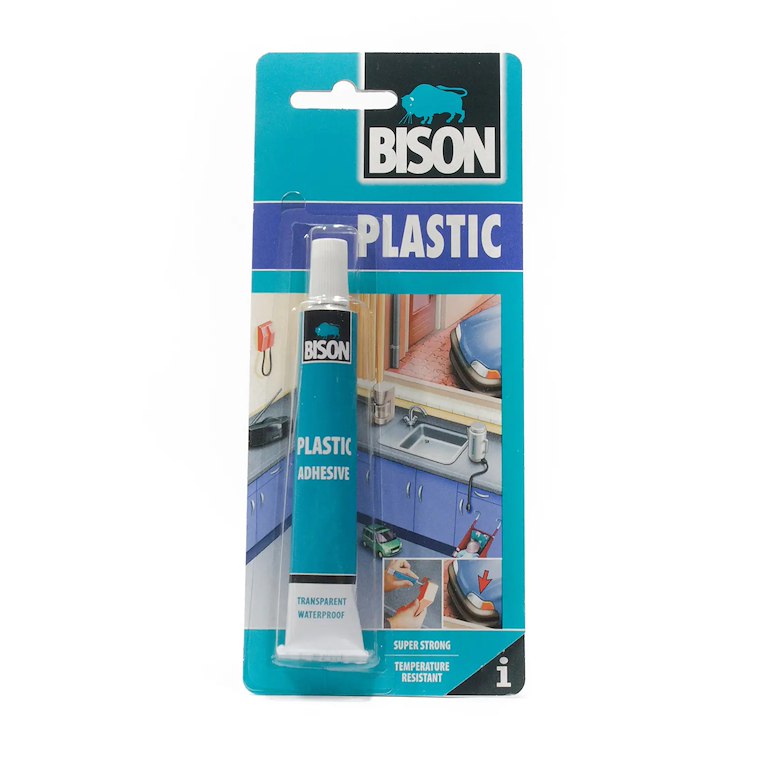 BISON Lepak za tvrdu plastiku 25 ml