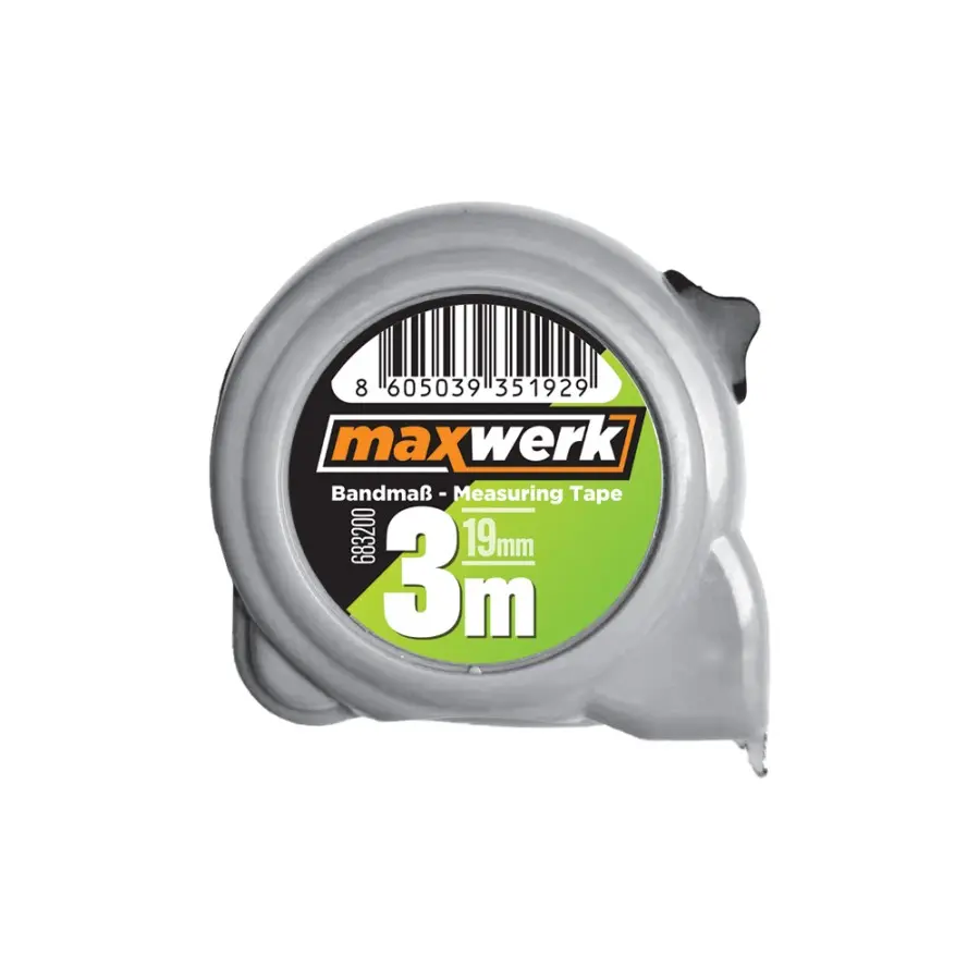 MAXWERK Plastični metar 3m x 19mm