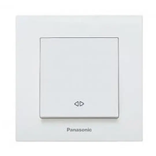 PANASONIC Prekidač unakrsni vijčani Karre Plus 10A 250V WKTC0005-2WH EU4 bela