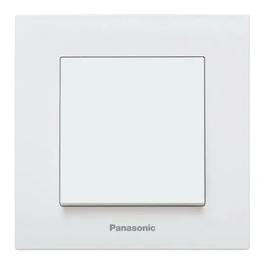 PANASONIC Prekidač običan vijčani Karre Plus 10A 250V WKTC0001-2WH EU4 beli