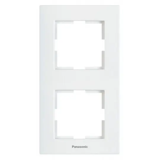 PANASONIC Okvir dvostruki vertikalni Karre Plus WKTF0812-2WH EU4 beli