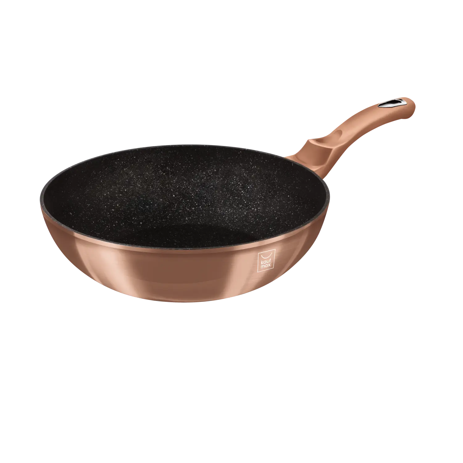 KAUFMAX WOK Tiganj Rose Gold Metalic Collection KM-0051 28cm