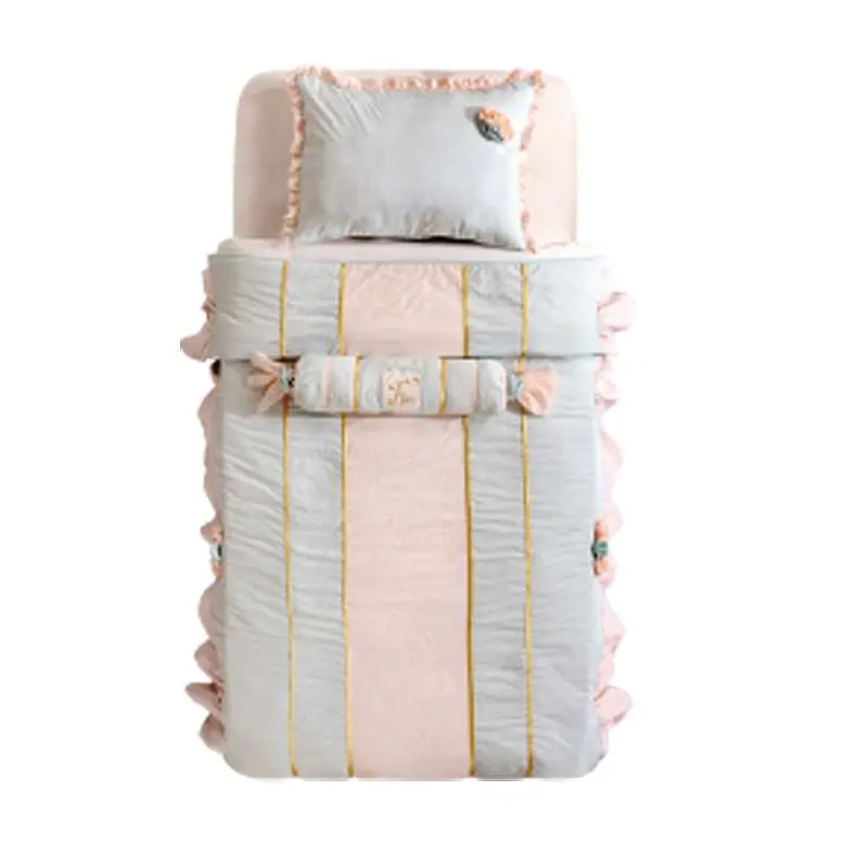 CILEK Prekrivač za dečiji krevet Paradise 220x210 cm roze-svetloplavi