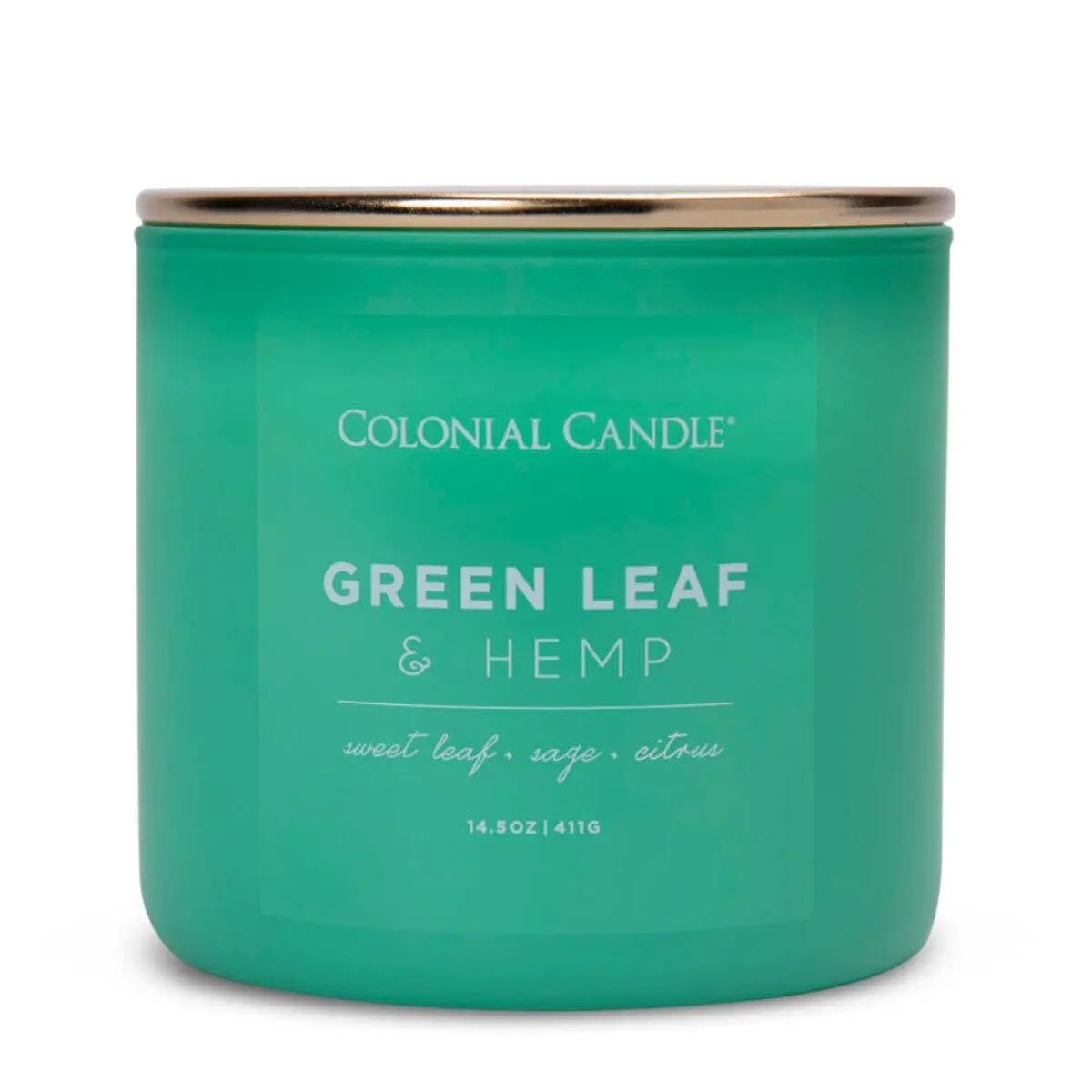 COLONIAL Mirisna sveća Green leaf hemp 411g CC127064