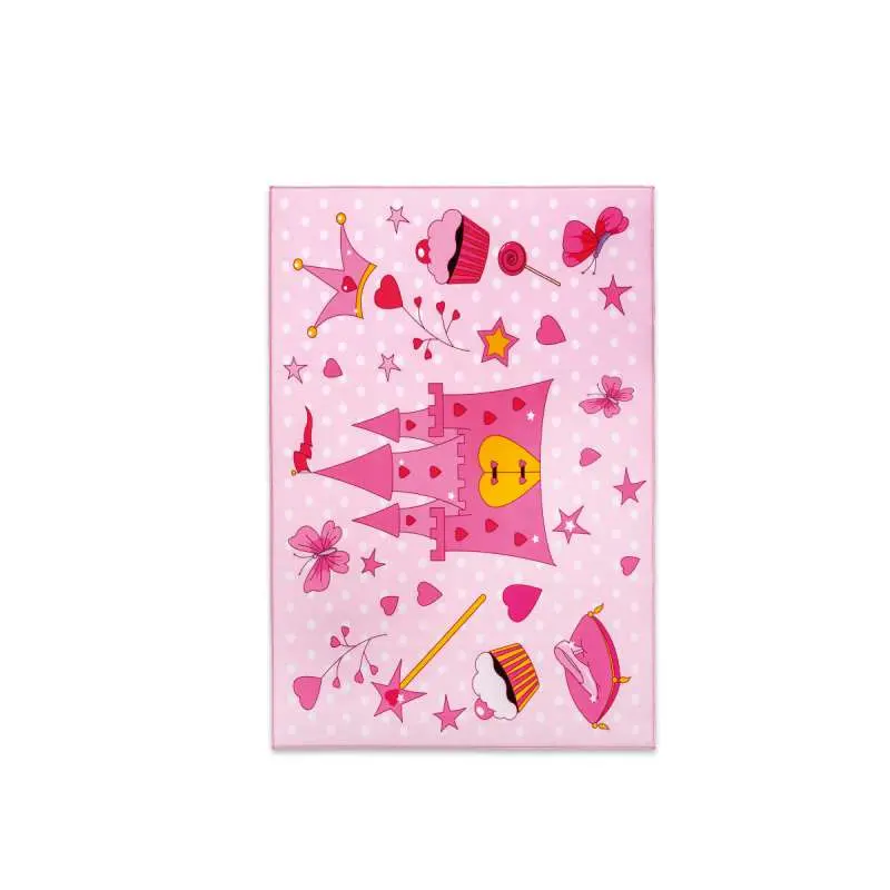 CILEK Tepih Soft Princess 100x150 cm roze