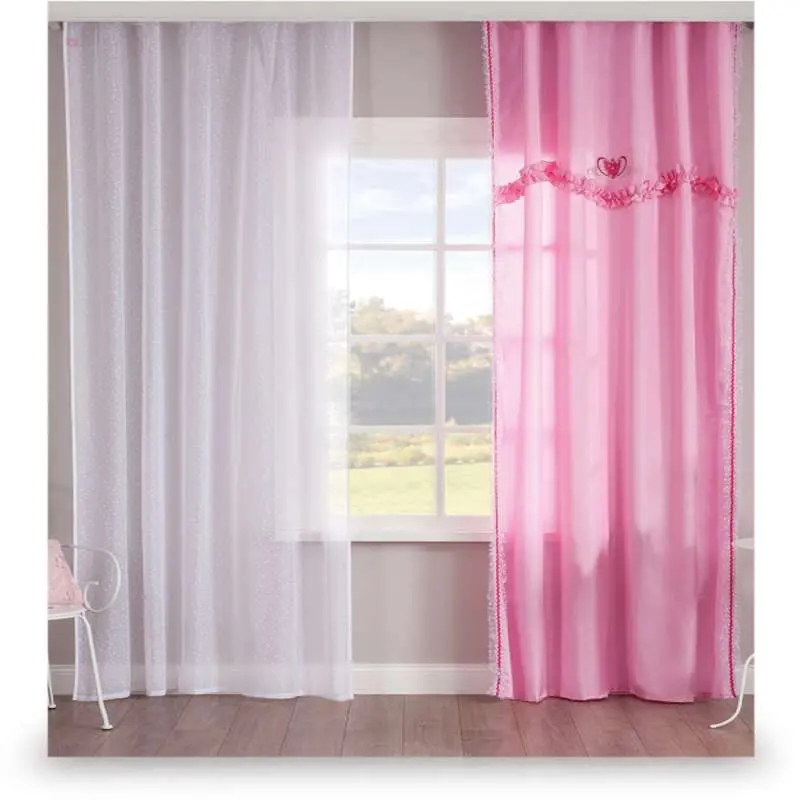 CILEK Zavesa Rosa 140x260 cm roze