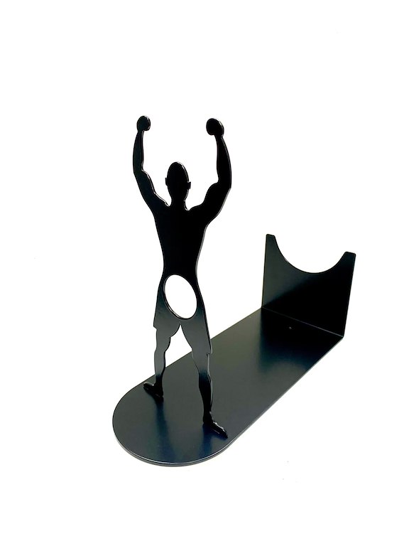 SIGOC Vinski stalak u obliku boksera crni