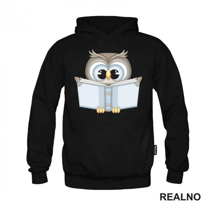 OWL READING - BOOKS - ČITANJE - KNJIGE - DUKS