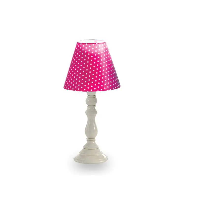 CILEK Stona lampa Dotty roze