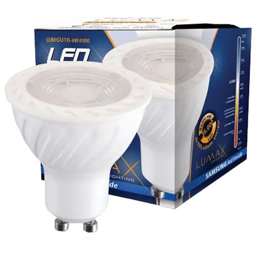 LUMAX LED sijalica GU10 LUMGU10-6W 6500k